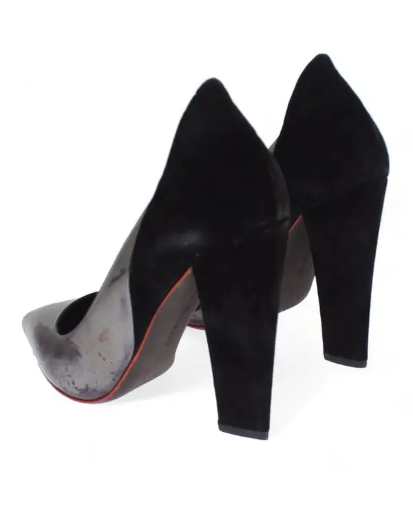 Cédric Charlier Leather And Suede Pumps
