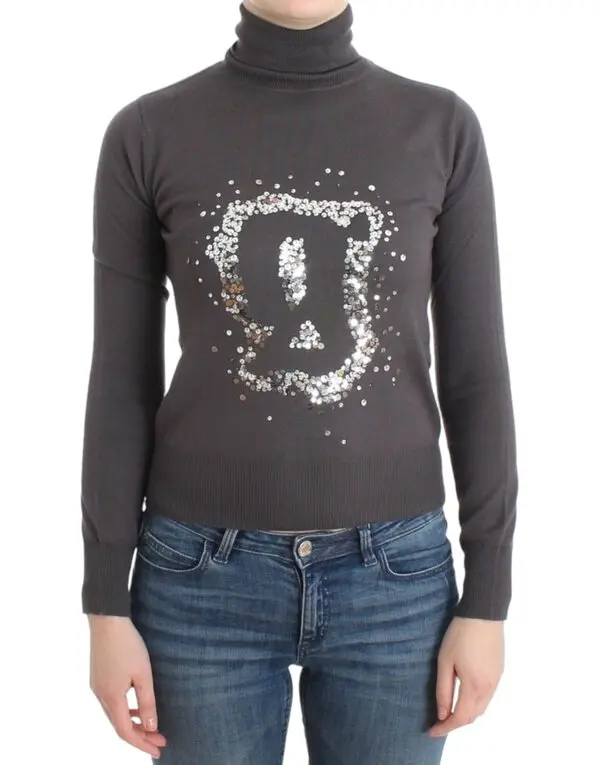 John Galliano Turtleneck Virgin Wool Jumper - Brown