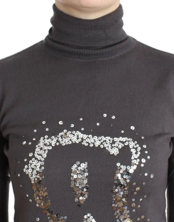 John Galliano Turtleneck Virgin Wool Jumper - Brown