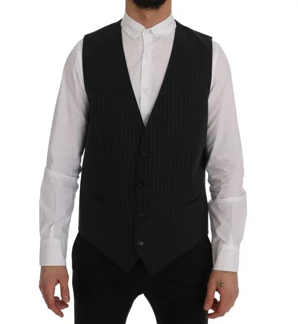 Dolce & Gabbana Staff Striped Vest