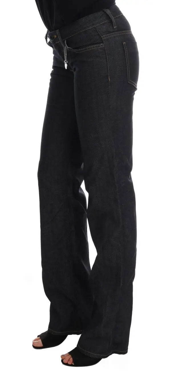 Costume National Classic Fit Dark Wash Denim Jeans