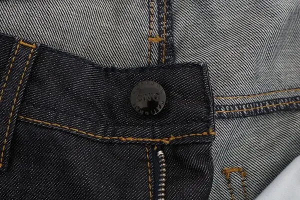 Costume National Classic Fit Dark Wash Denim Jeans