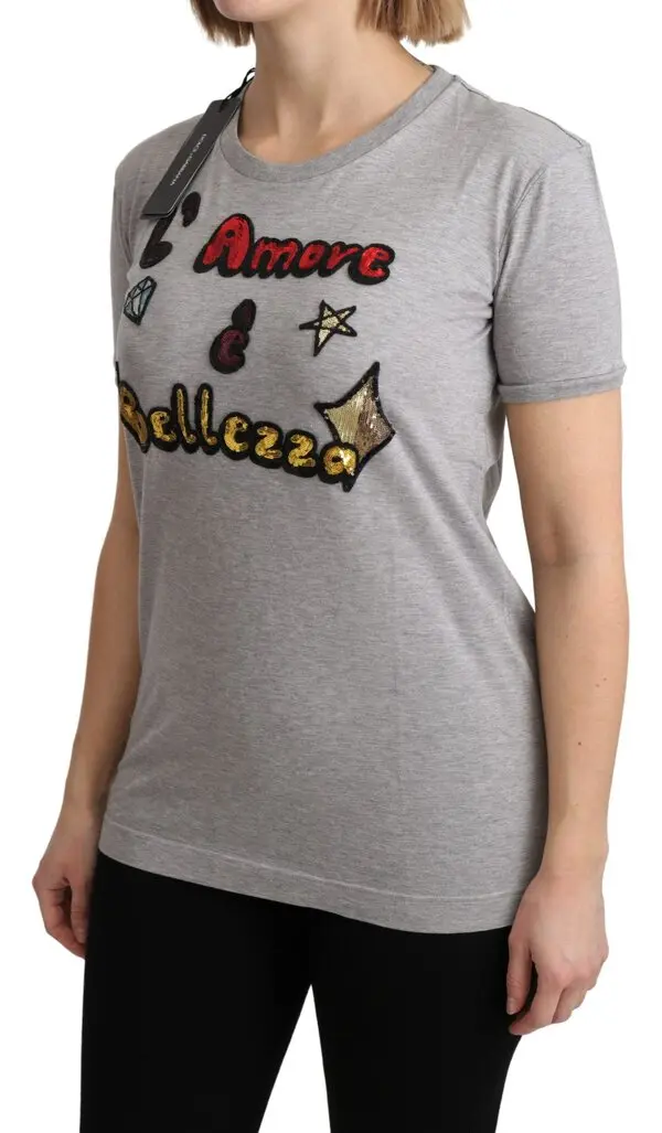 Dolce & Gabbana Cotton Amore E Bellezza T-shirt