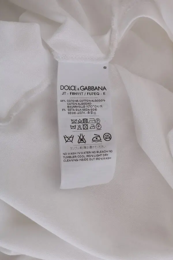Dolce & Gabbana Cotton Silk T-shirt