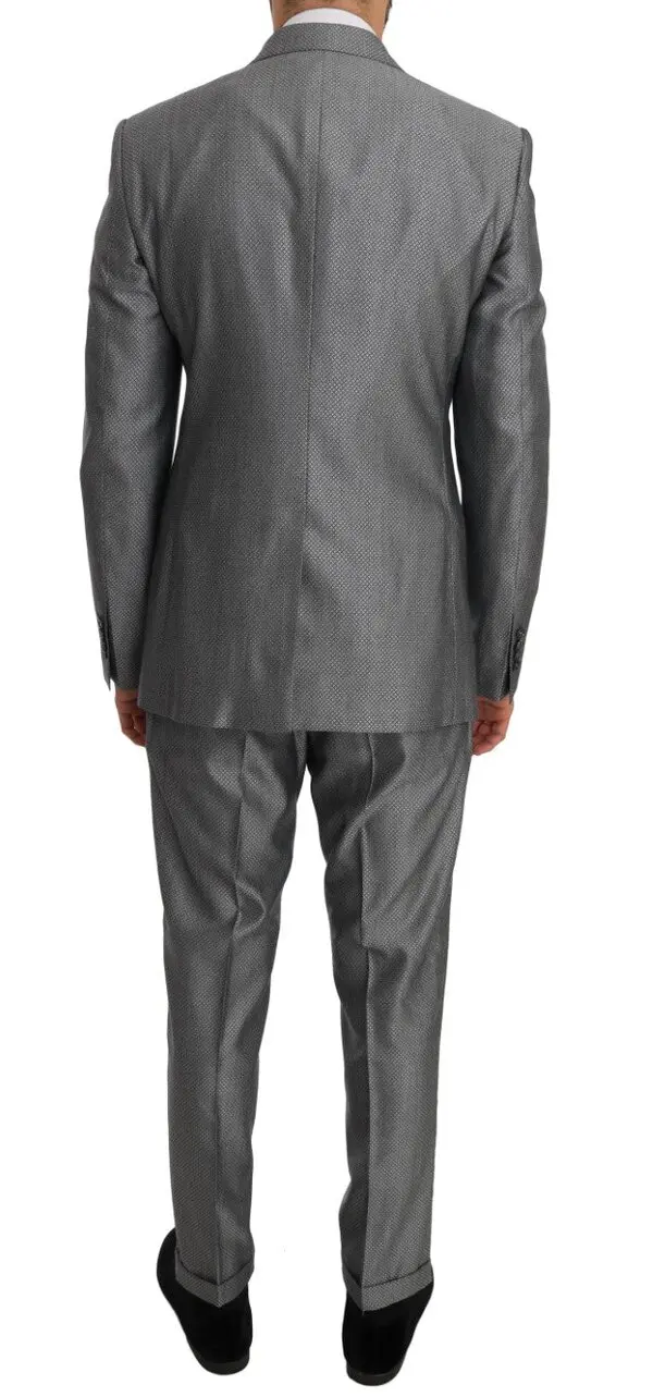 Dolce & Gabbana Stretch Crystal Bee Slim Fit Suit