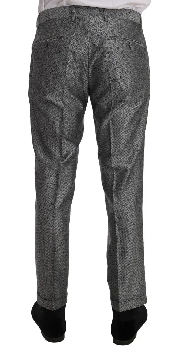 Dolce & Gabbana Stretch Crystal Bee Slim Fit Suit