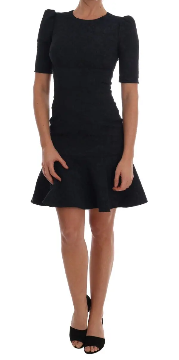 Dolce & Gabbana Floral Brocade Mini Dress
