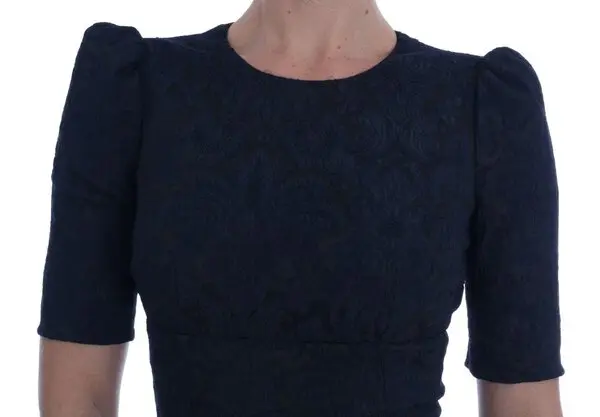 Dolce & Gabbana Floral Brocade Mini Dress