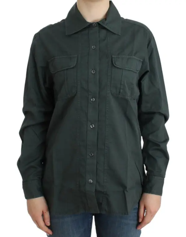 Roberto Cavalli Just Button-down Shirt With Classic Collar