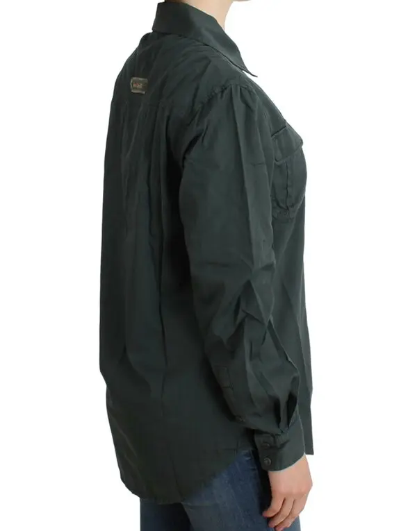 Roberto Cavalli Just Button-down Shirt With Classic Collar