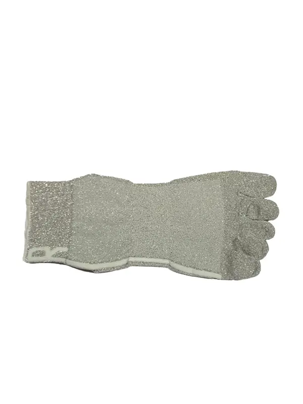 ANTIPAST Lurex Five Finger Socks - Silver