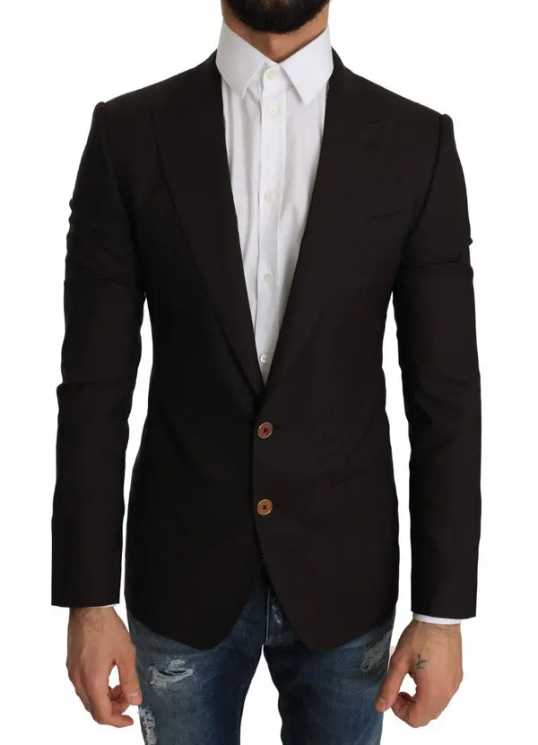 Dolce & Gabbana Wool Sicilia Jacket Coat Blazer