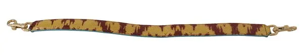Dolce & Gabbana Leather Shoulder Strap With Gold-tone Lobster Clasps