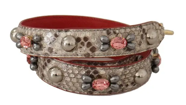 Dolce & Gabbana Exotic Leather Shoulder Strap