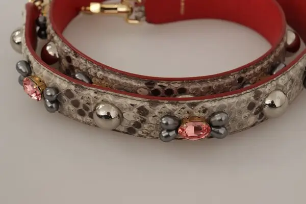 Dolce & Gabbana Exotic Leather Shoulder Strap