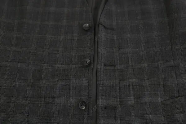 Dolce & Gabbana Checkered Wool-blend Vest