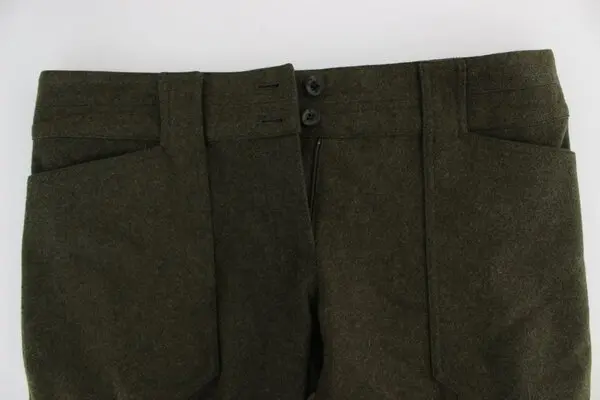 Ermanno Scervino Wool Blend Cargo Pants