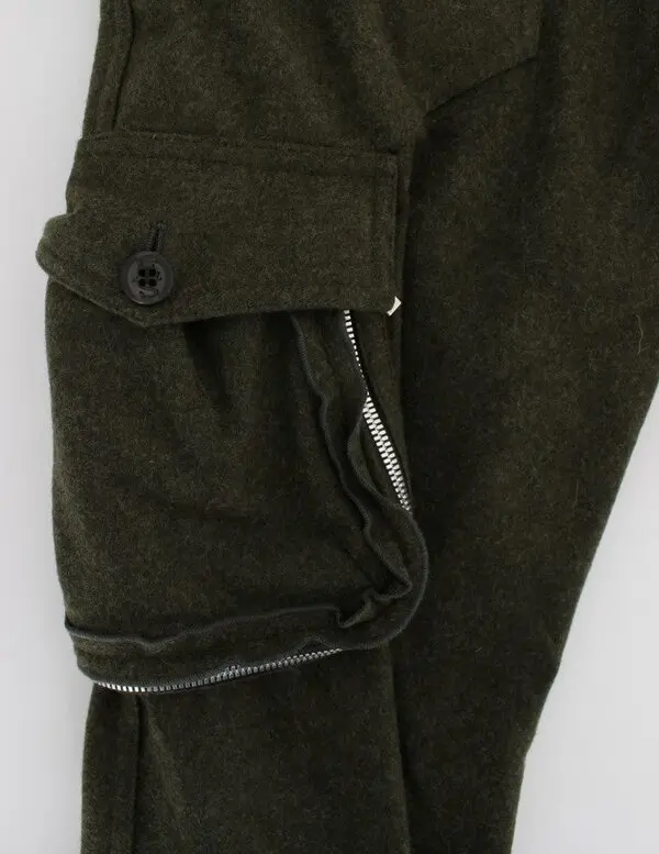 Ermanno Scervino Wool Blend Cargo Pants