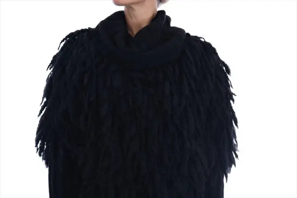 Dolce & Gabbana Fringes Wool Pullover Sweater