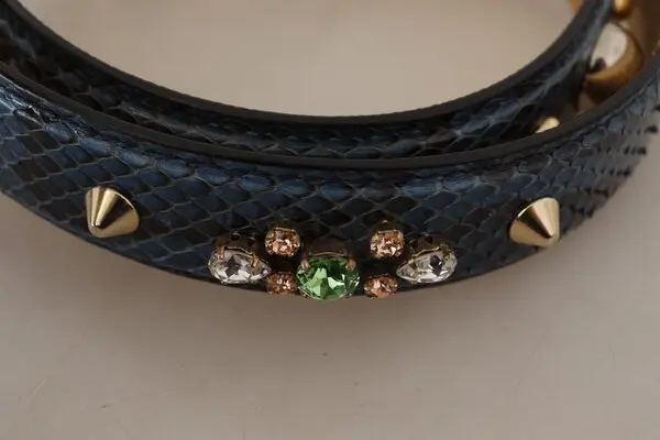 Dolce & Gabbana Python Leather Shoulder Strap