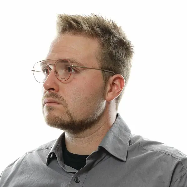 POLICE Full-rim Aviator Eyeglasses