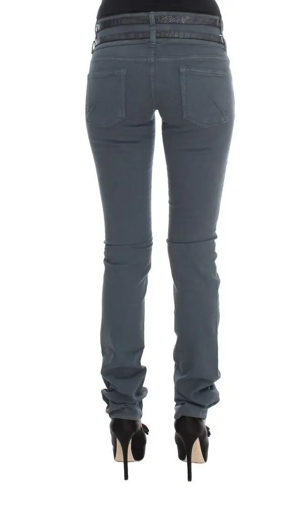 John Galliano Slim Fit High Rise Jeans