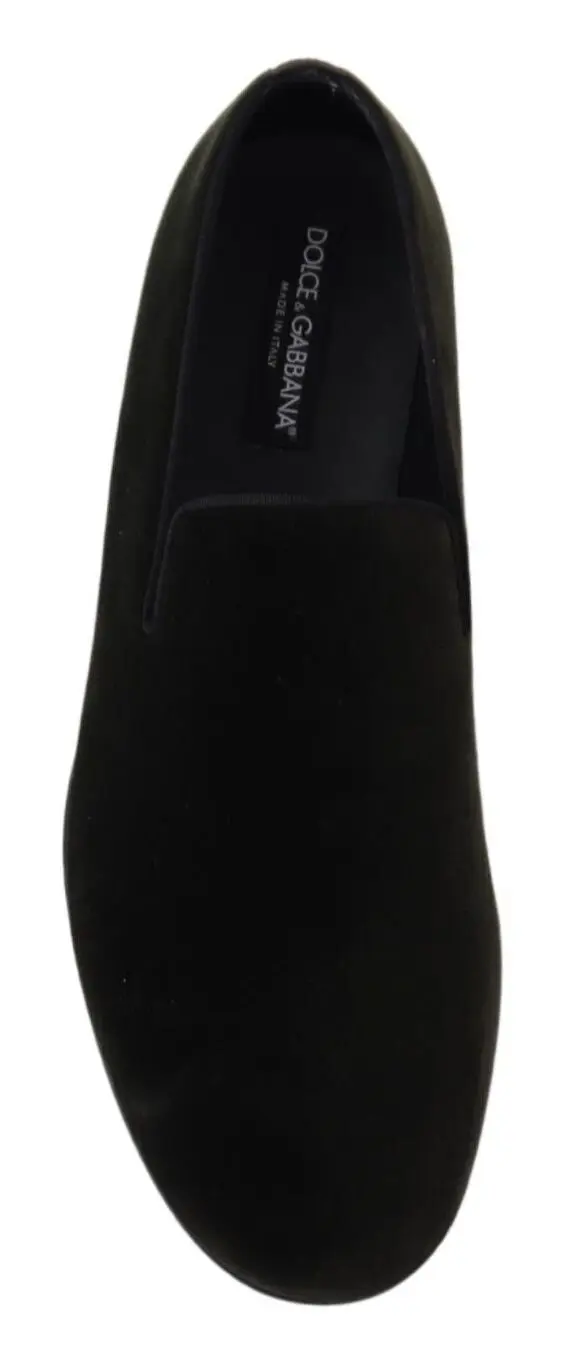 Dolce & Gabbana Velvet Loafers