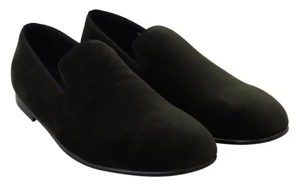 Dolce & Gabbana Velvet Loafers