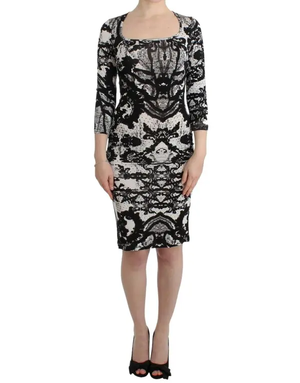 Roberto Cavalli Just Printed Sheath Dress