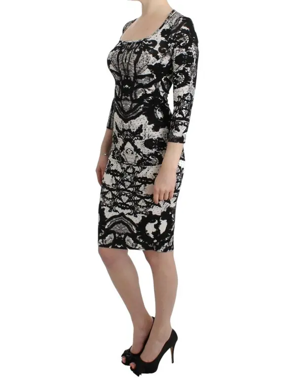 Roberto Cavalli Just Printed Sheath Dress