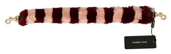 Dolce & Gabbana Lapin Fur Accessory Shoulder Strap