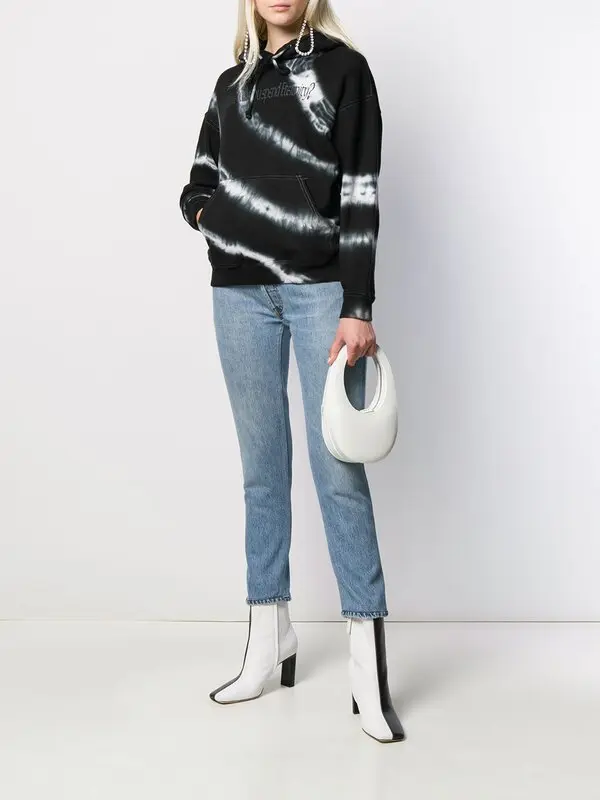 RE/DONE High-rise Cropped Jeans - Indigo
