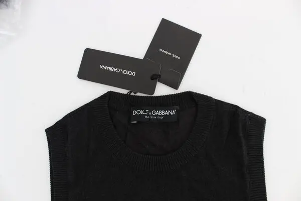 Dolce & Gabbana Sleeveless Crewneck Vest Pullover