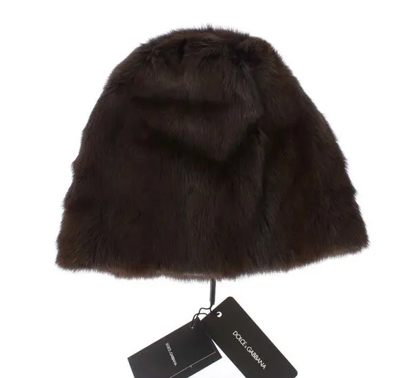 Dolce & Gabbana Weasel Fur And Cashmere Beanie