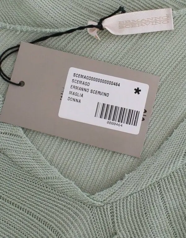 Ermanno Scervino Knit 3/4 Sleeve Top