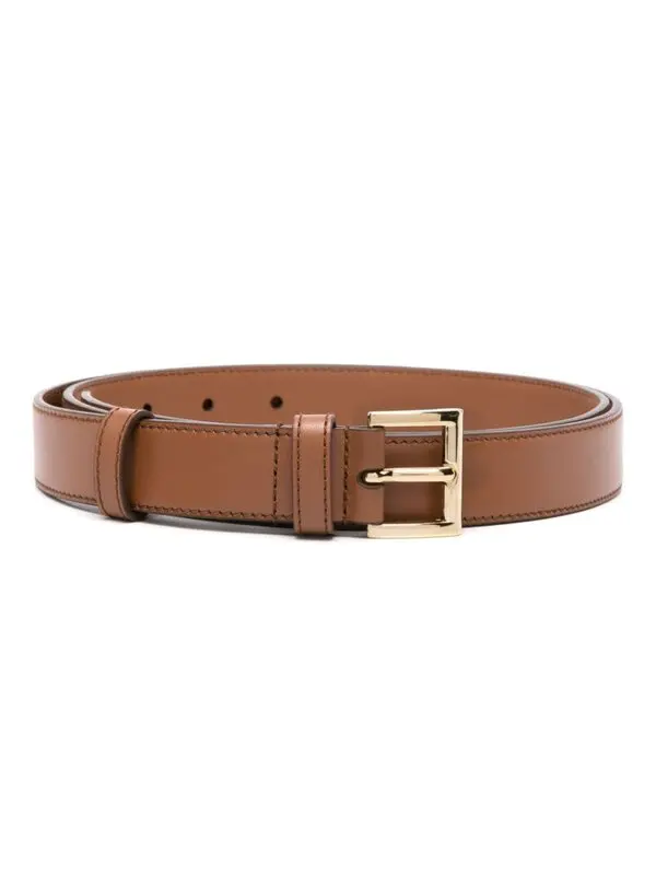 Prada Buckle-fastened Leather Belt - Black