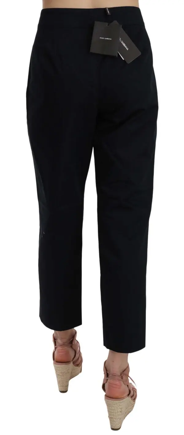 Dolce & Gabbana Cropped Embellished Pants