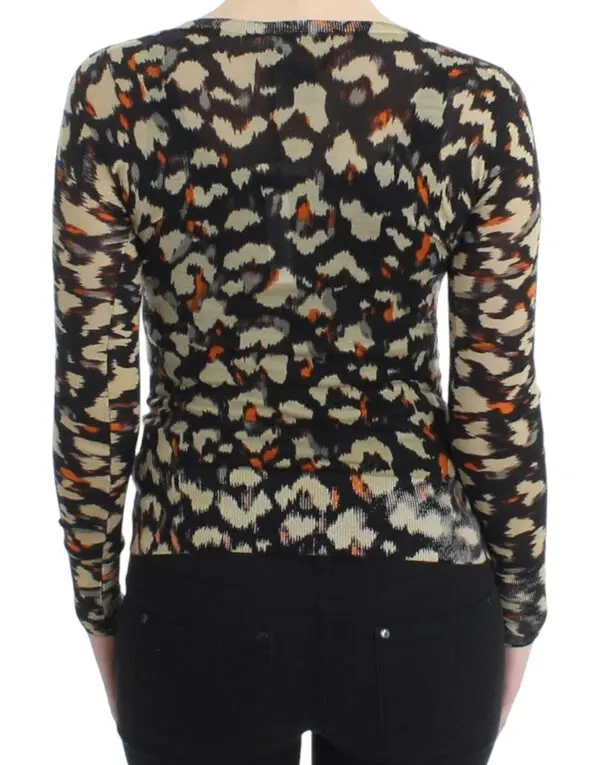 Roberto Cavalli V-neck Wool Jumper