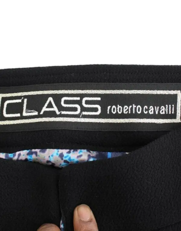 Roberto Cavalli Wool Pencil Skirt