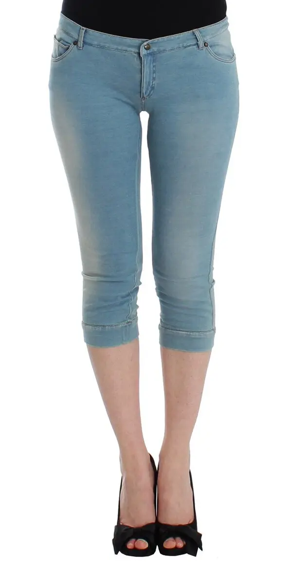 Ermanno Scervino Capri Cropped Jeans