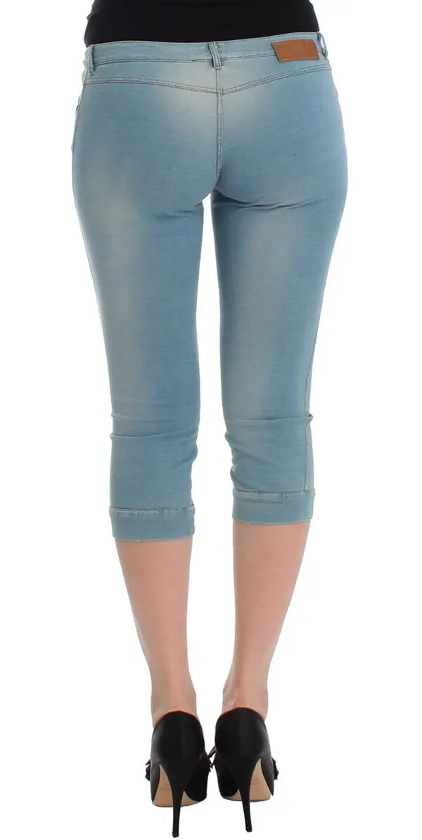 Ermanno Scervino Capri Cropped Jeans