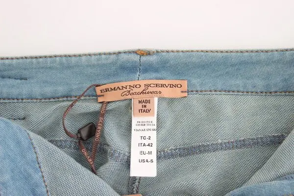 Ermanno Scervino Capri Cropped Jeans