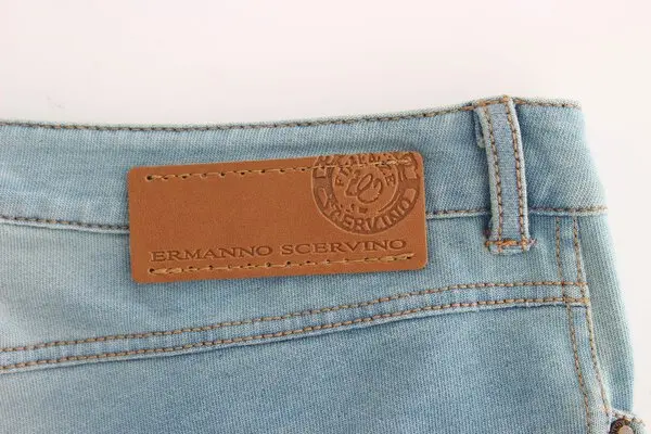 Ermanno Scervino Capri Cropped Jeans