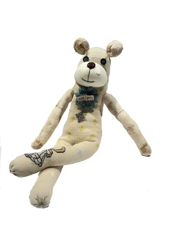 ANTIPAST Knitted Doll - Bianco