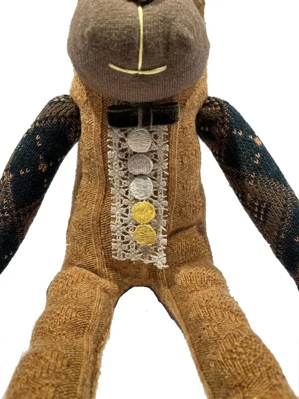 ANTIPAST Knitted Doll - Bianco
