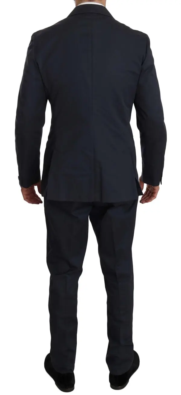 ROMEO GIGLI Two Piece 3 Button Cotton Solid Suit