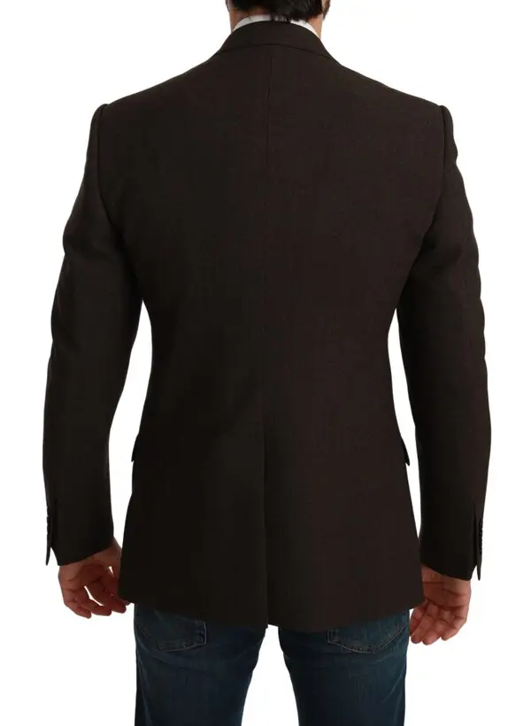Dolce & Gabbana Slim Fit Blazer - Brown