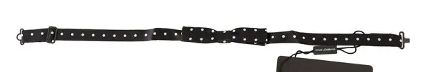 Dolce & Gabbana Silk Polka Dot Bow Tie - Black