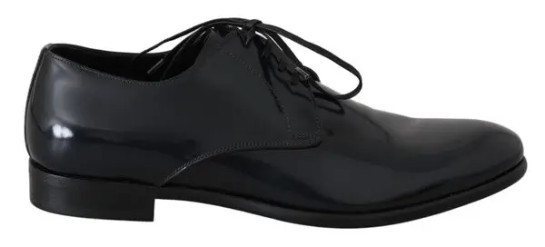 Dolce & Gabbana Leather Derby Shoes - Blue