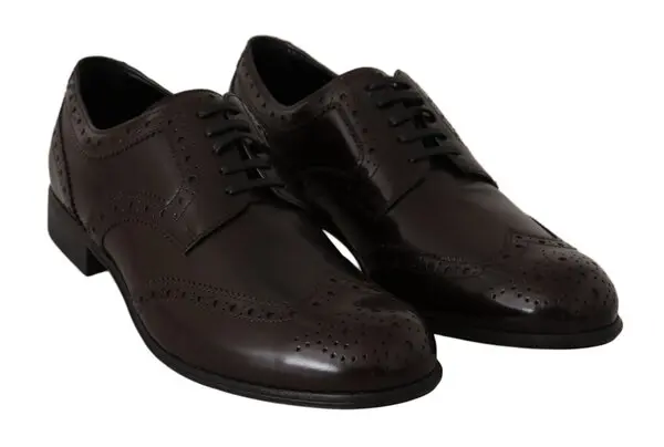 Dolce & Gabbana Leather Brogues Oxford Wingtip Shoes